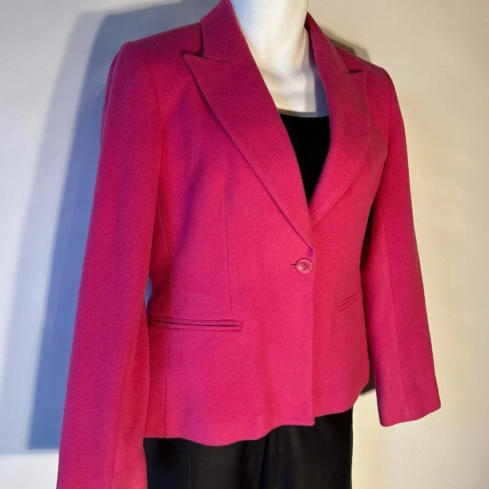 Harve Benard | Jackets & Coats | Harve Benard Vintage Sz 6 Pink Wool ...